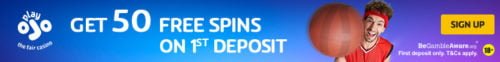 PlayOjo | 50 Free Spins - No Wagering + Money Back On Every Bet