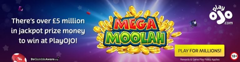 PlayOjo | 50 Free Spins - No Wagering + Money Back On Every Bet